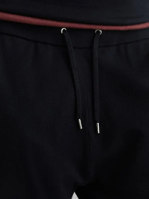 REISS Billings Merino Wool-blend Cuffed Joggers