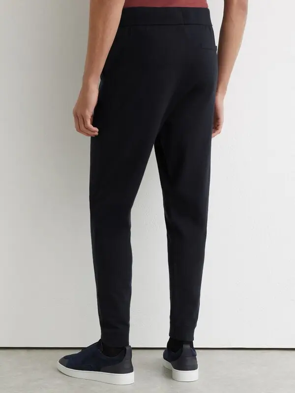 REISS Billings Merino Wool-blend Cuffed Joggers