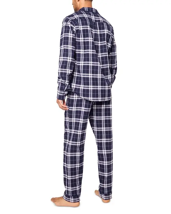 PETITE PLUME Brushed Twill Pajama Set