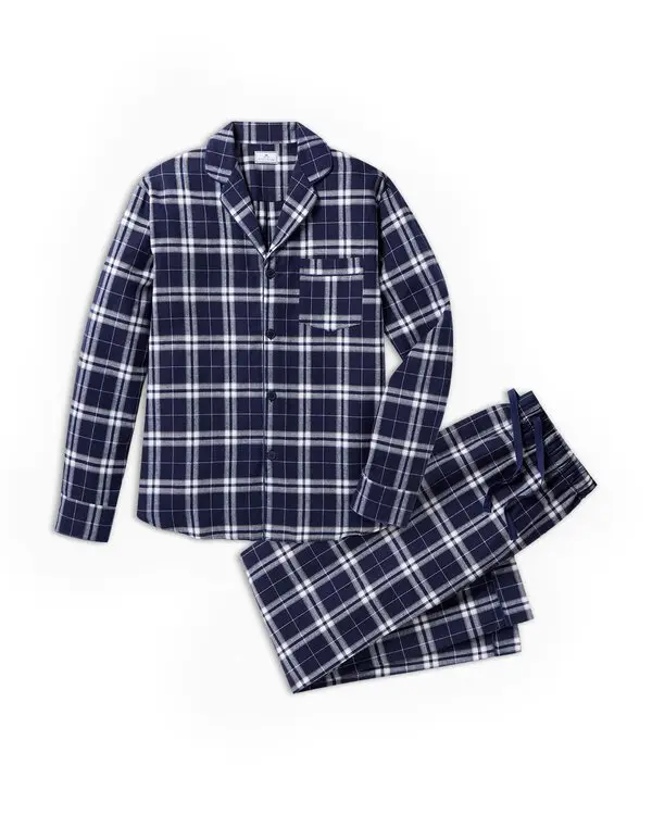 PETITE PLUME Brushed Twill Pajama Set