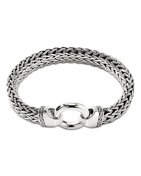 John Hardy Icon Extension Flat Chain Bracelet - Silver