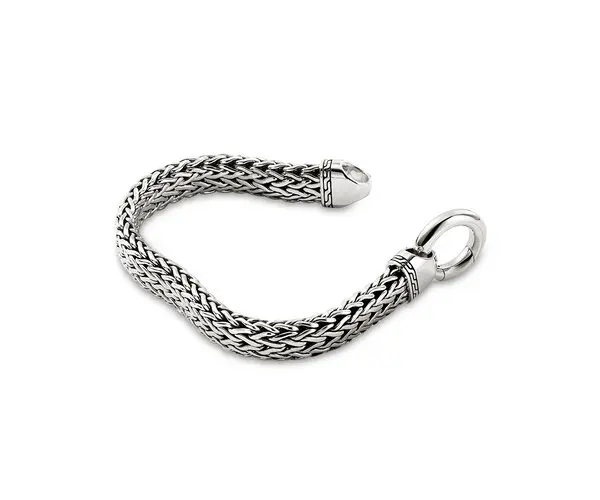 John Hardy Icon Extension Flat Chain Bracelet - Silver