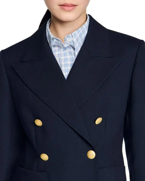 Sandro Slim Fit Suit Jacket