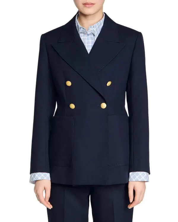 Sandro Slim Fit Suit Jacket