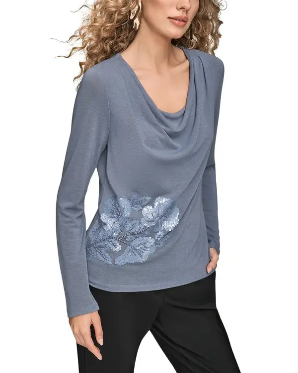 Donna Karan New York Embellished Top