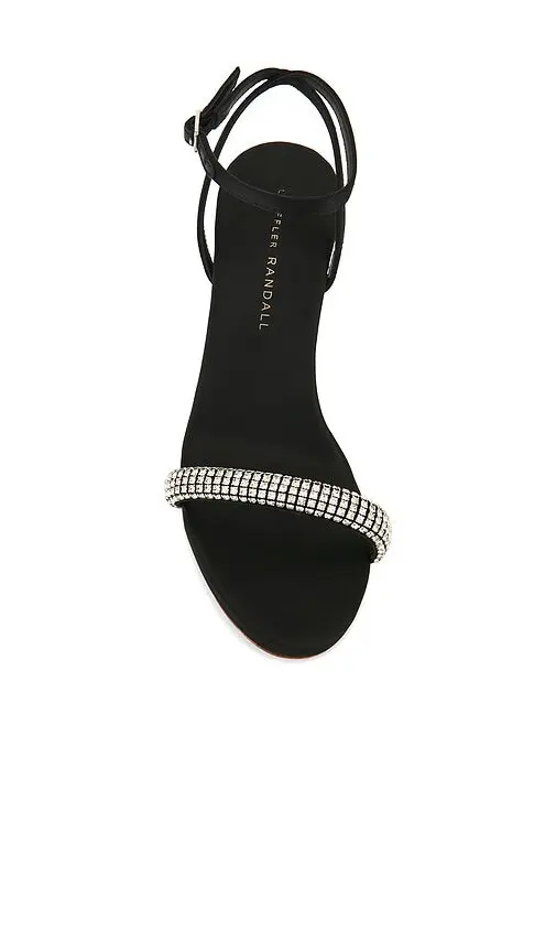 LOEFFLER RANDALL Malia Embellished Sculptural Heel Sandal