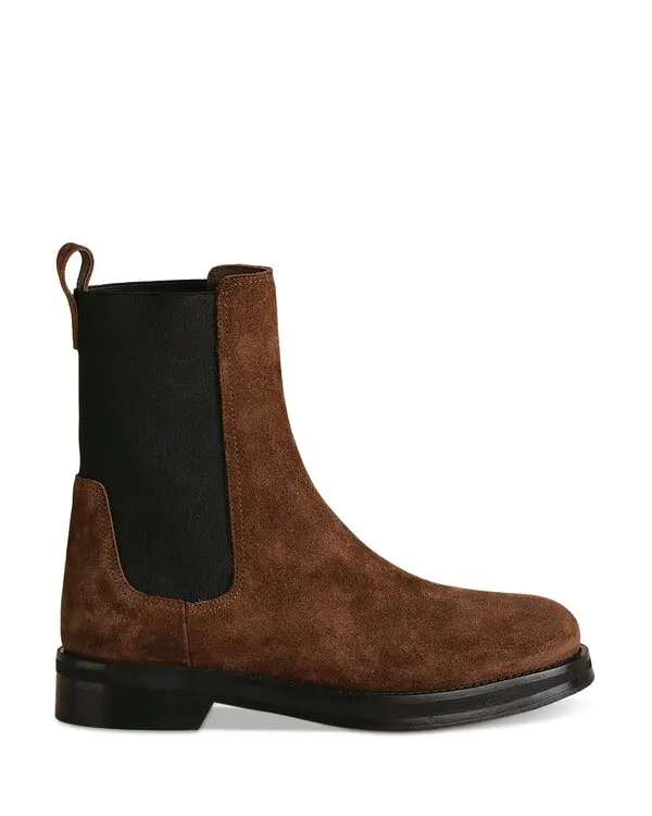 Jenni Kayne Suede Alden Chelsea Boots - Brown