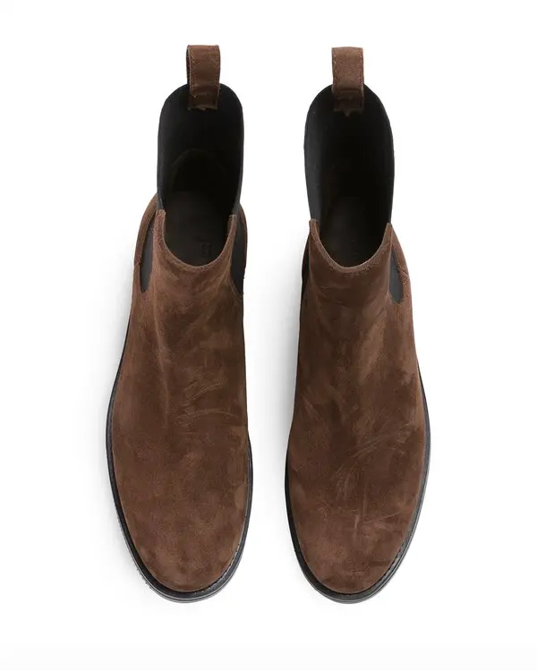Jenni Kayne Suede Alden Chelsea Boots - Brown