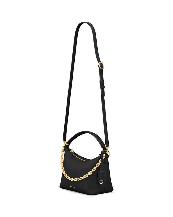MAISON DE SABRE Small Soft Hobo - Black Caviar