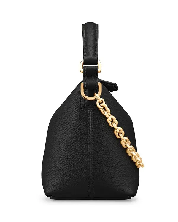 MAISON DE SABRE Small Soft Hobo - Black Caviar