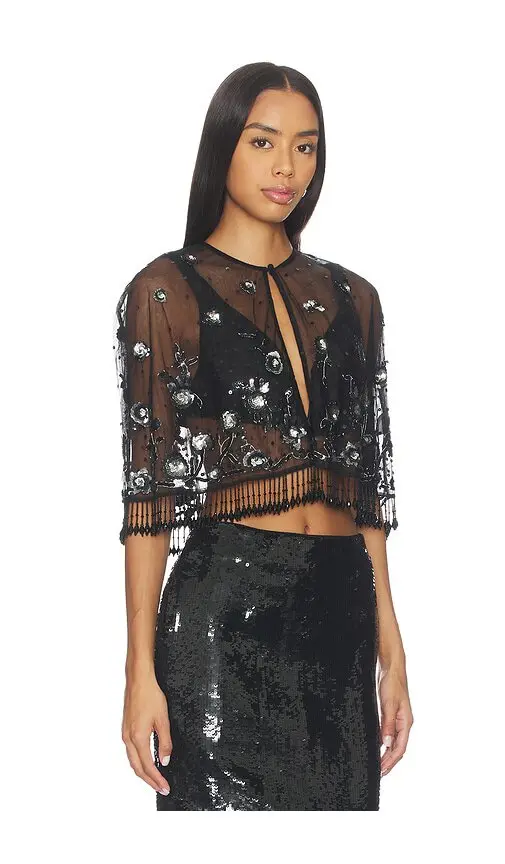AFEW RAHUL MISHRA Embellished Sequined Cape