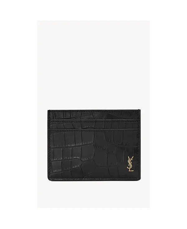 Saint Laurent Tiny Cassandre Card Case