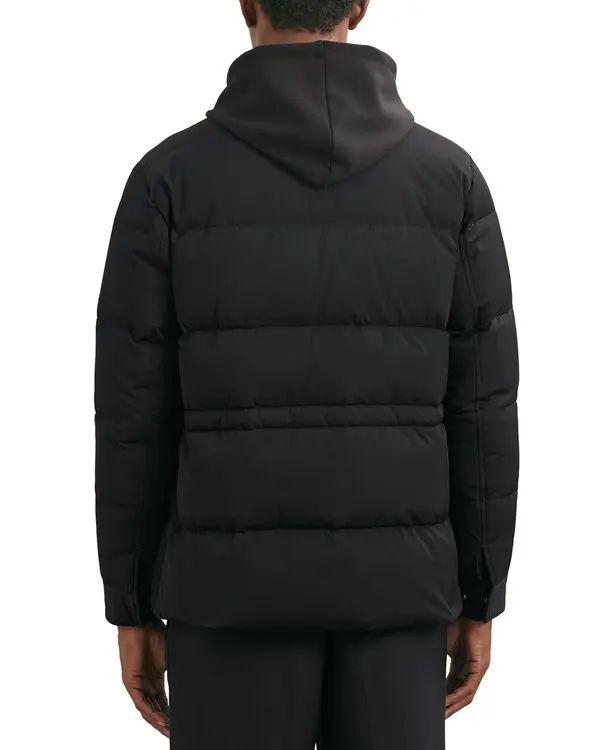 REISS Mercury Long Sleeve Quilted Puffer Jacket