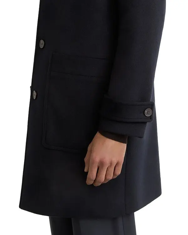 REISS Long Sleeve Hooded Duffle Coat