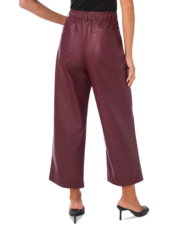 Vince Camuto Cropped Front Pocket Pants - Boysenberry