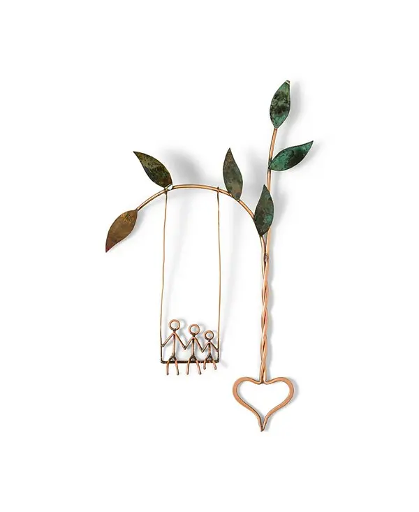 UNCOMMON GOODS Rooted In Love Swing Sculpture Haw Creek Forge - Family Of