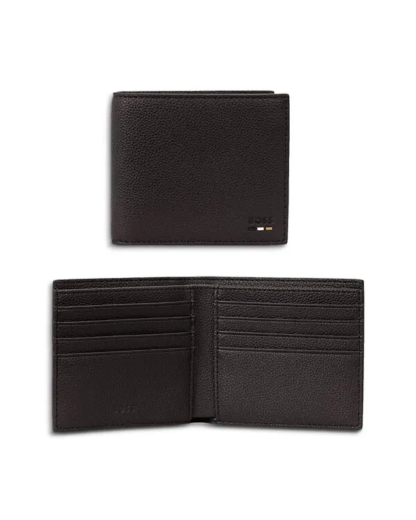 BOSS Ray Eight Slot Wallet - Dark Brown