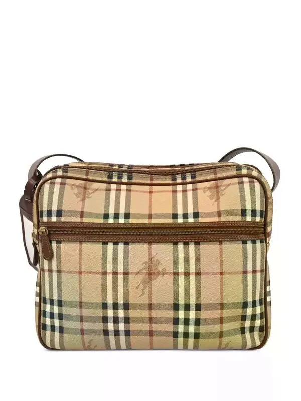 Burberry 1990s-2000s Check-pattern Shoulder Bag