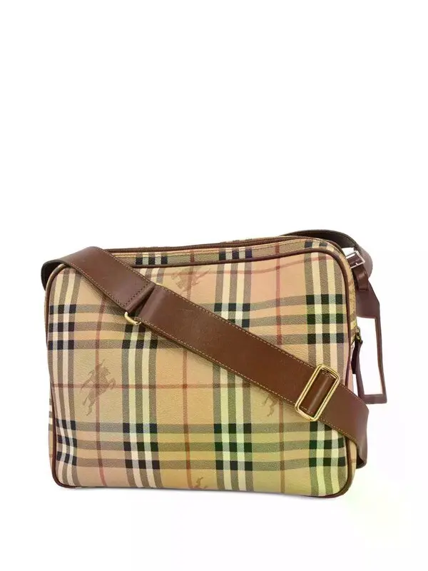 Burberry 1990s-2000s Check-pattern Shoulder Bag