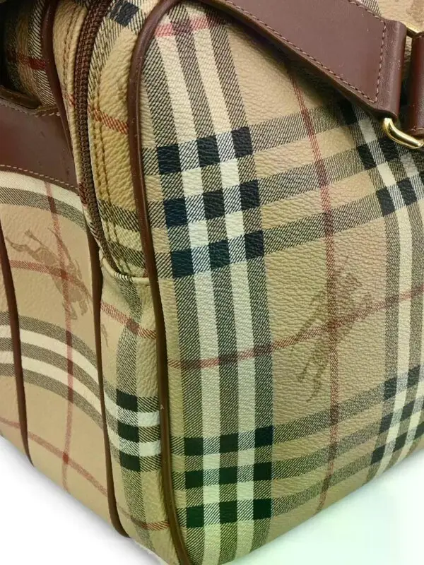 Burberry 1990s-2000s Check-pattern Shoulder Bag