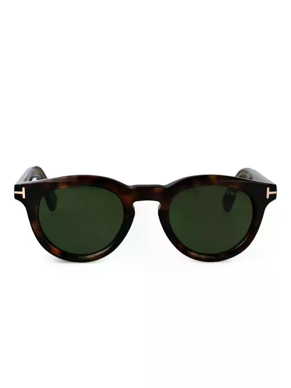TOM FORD Round-frame Sunglasses - Brown