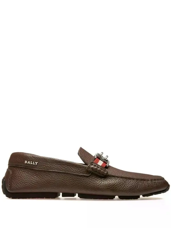 Bally Parsal Loafers - Brown