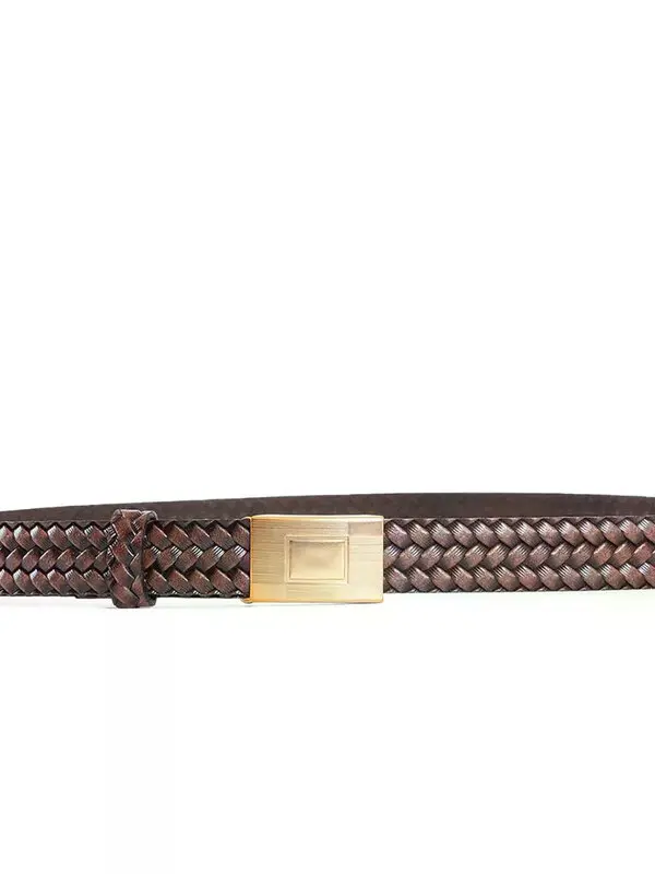 TAIGA TAKAHASHI Basketweave Belt