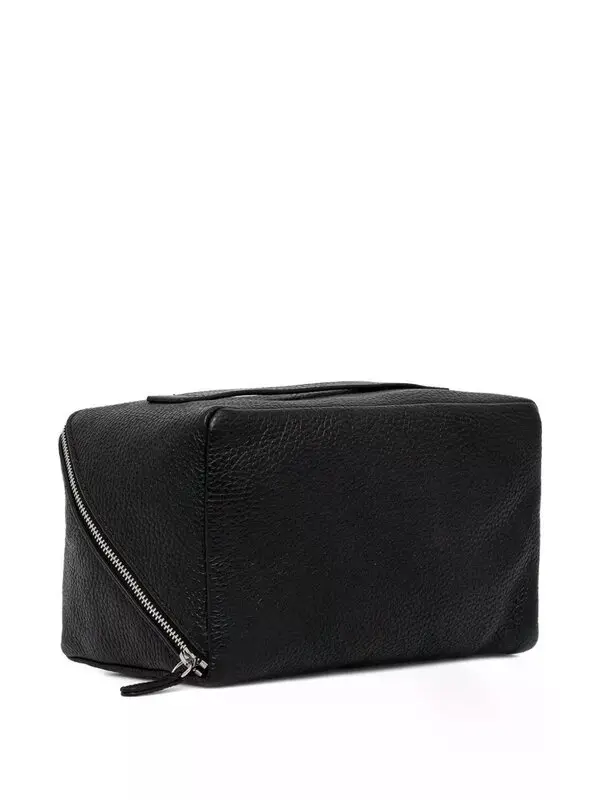 COCCINELLE Grained Leather Makeup Bag