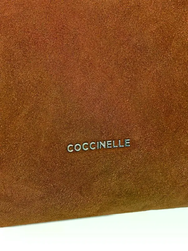 COCCINELLE Boheme Medium Suede Tote - Brown