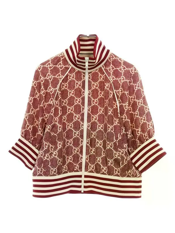 Gucci Monogram-pattern Track Jacket