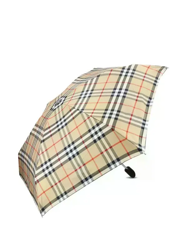 Burberry Check Print Umbrella