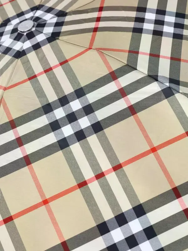 Burberry Check Print Umbrella