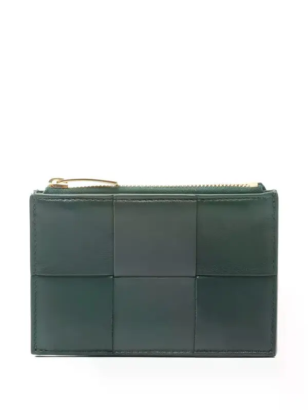 Bottega Veneta 2010s Cassette Card Case - Green