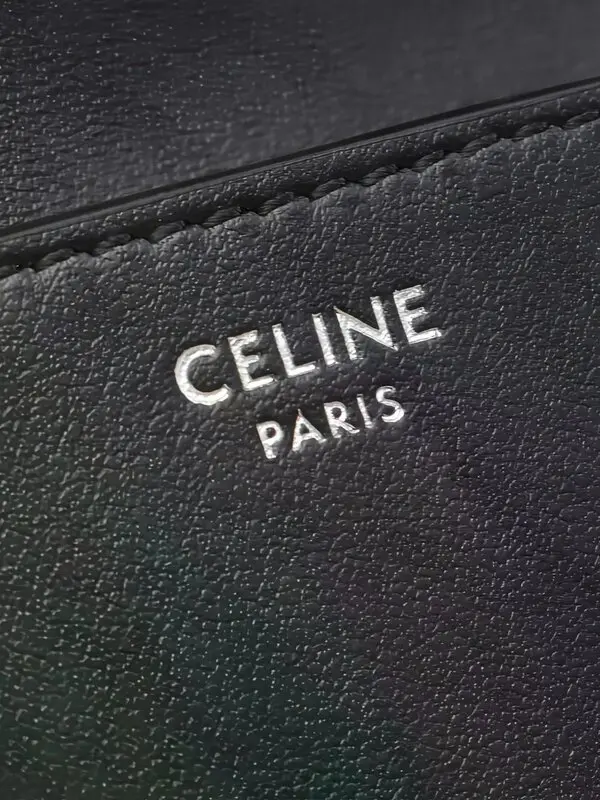 Celine 2020s Nano Besace Triomphe Leather Keyring