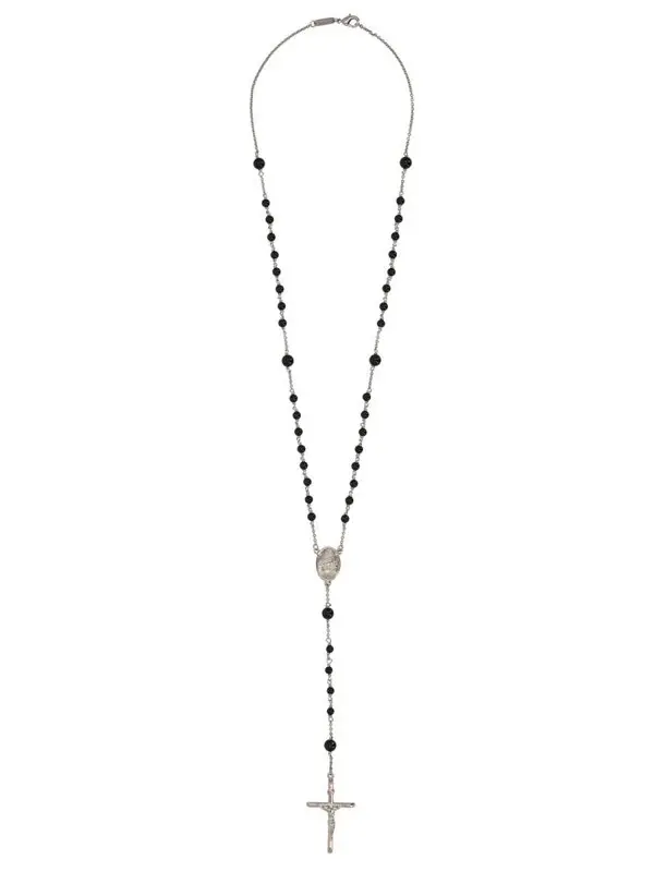 Dolce & Gabbana Rosary Necklace - Silver