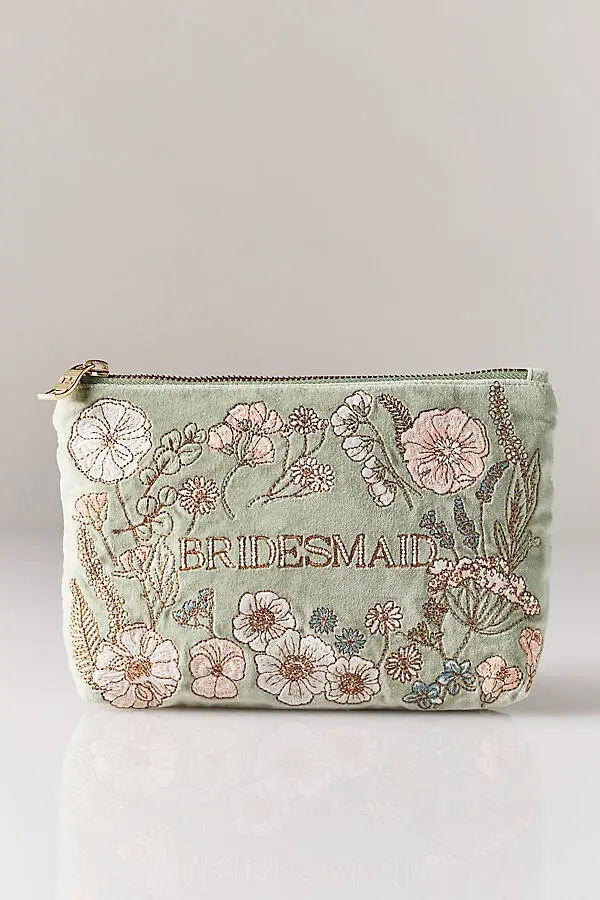 ELIZABETH SCARLETT World Everyday Pouch - Sage Bridesmaid
