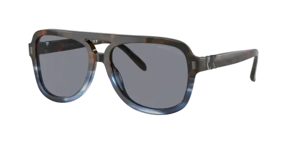 Michael Kors Durango Aviator Sunglasses - Blue Solid