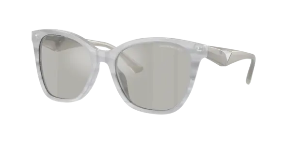 Emporio Armani Sunglass - Light Grey Flash Silver