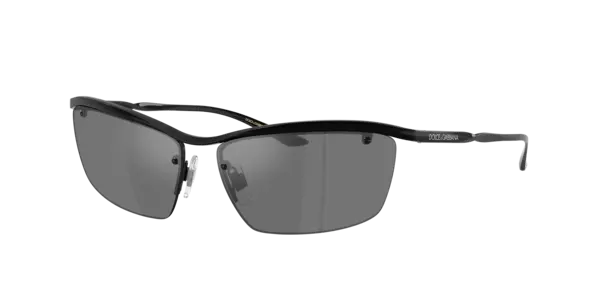 Dolce & Gabbana Aviator Sunglasses - Grey Mirror Black