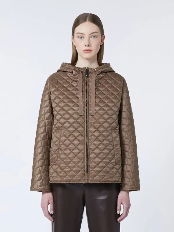 Max Mara Quilted Water-repellent Canvas Padded Jacket