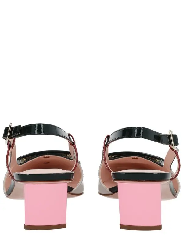ROGER VIVIER Lacquered Slingback Pumps - Multicolour