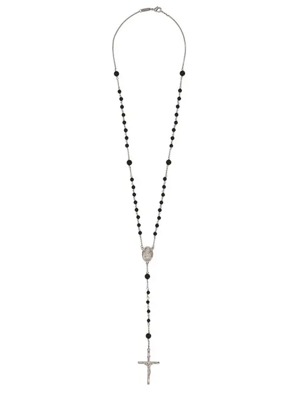 Dolce & Gabbana Rosary Necklace - Silver
