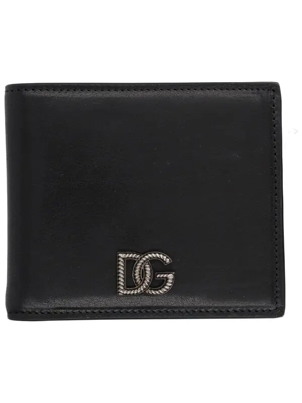 Dolce & Gabbana Wallet With Logo - Black