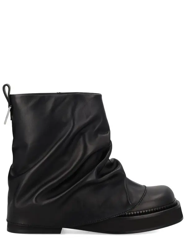 Attico Combat Mini Robin Boots - Black