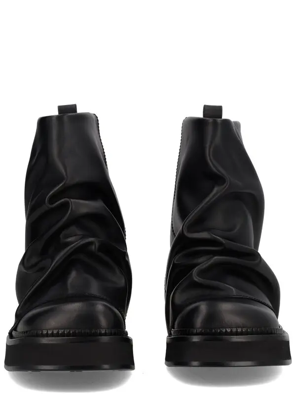 Attico Combat Mini Robin Boots - Black