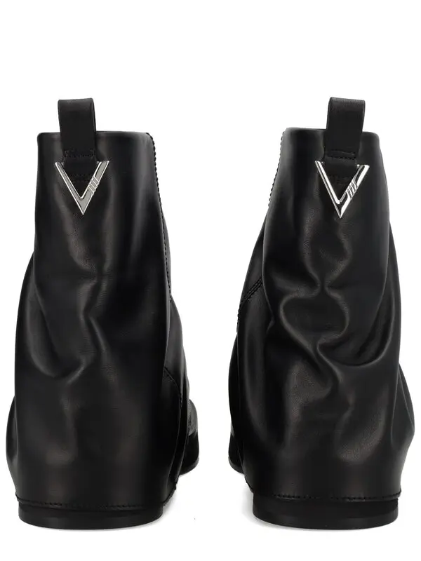 Attico Combat Mini Robin Boots - Black