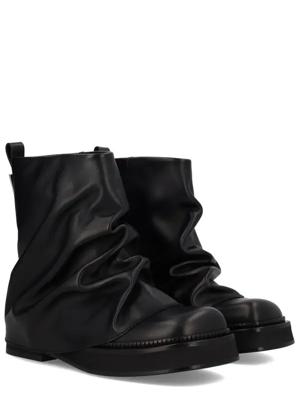 Attico Combat Mini Robin Boots - Black