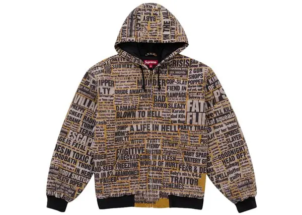 Supreme Dash Snow Hooded Work Jacket