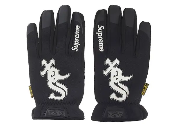 Supreme Mechanix Fastfit Mlb Teams Gloves - Black