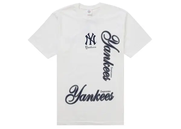 Supreme Mlb Teams Ny Tee Shirt - White